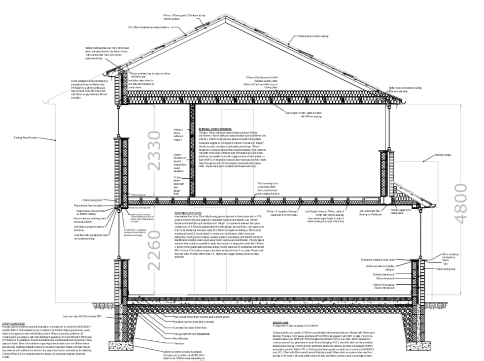 Two Storey Extension - North Manchester - JC Building Design