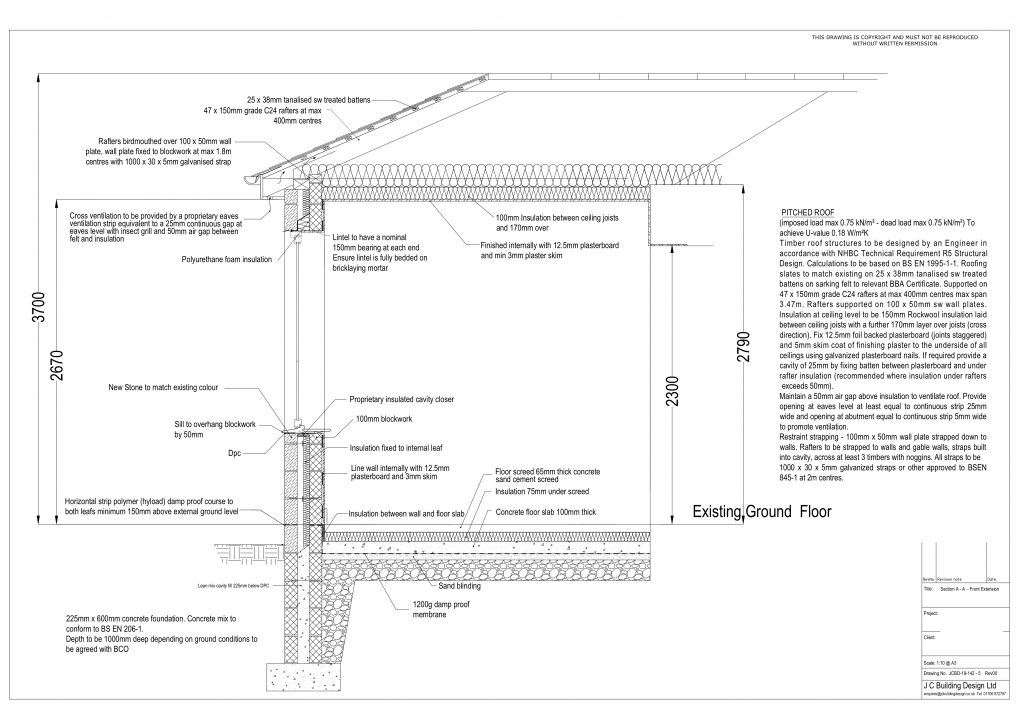 Front Extension - JC Building Design