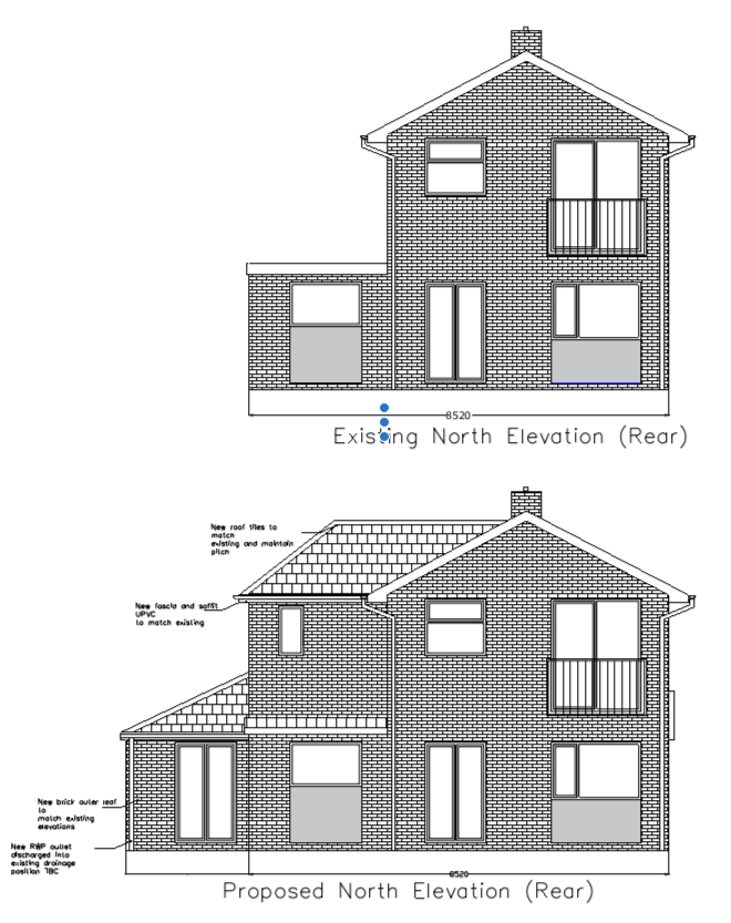 Two Storey Extension - JC Building Design
